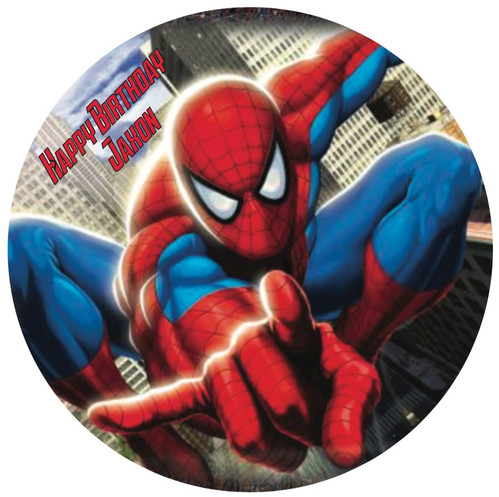 Spider-man 01 Cake Topper | chchprintedicing