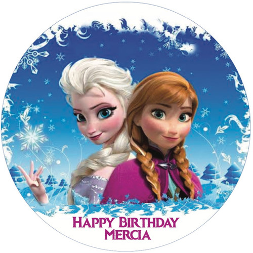 Frozen - Elsa & Ana Cake Topper | chchprintedicing