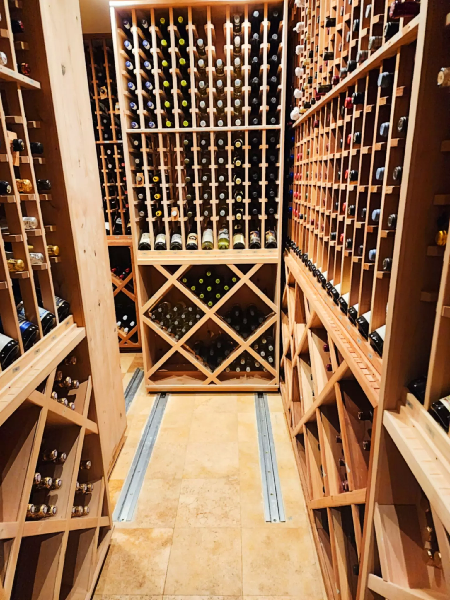 Rainbow Ranch Lodge Wine Room | Rok Builders