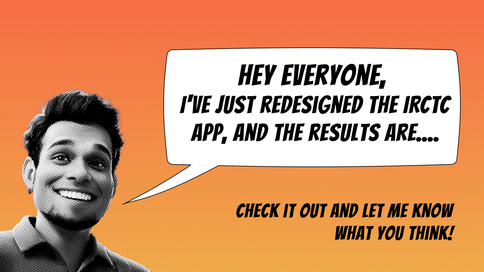 IRCTC Redesign UI/UX