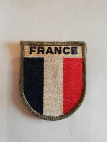 Patch France original armée française. | Le Fourrier