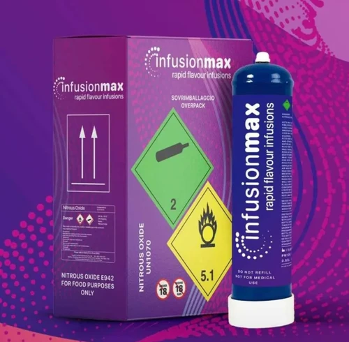 6 x Infusion-max 580g Cylinder N2O | Nangs Gold Coast