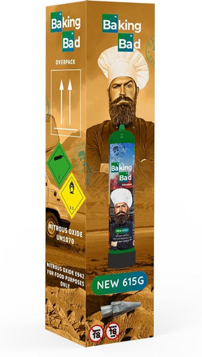 Baking Bad 1L (615g) Cylinder | Sydney Nang Delivery