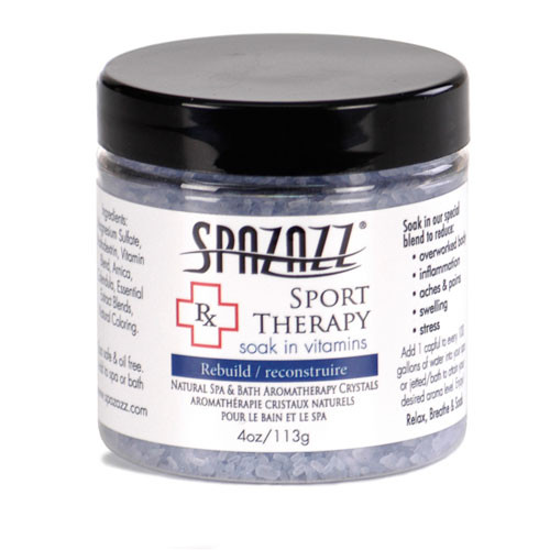 SPAZAZZ ~ Sport Therapy Spa Crystals 113g | spspoolandspa