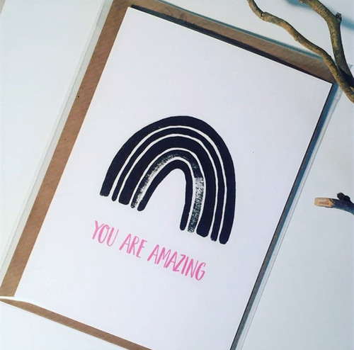 'You Are Amazing' Gift Card | littletoppercakes
