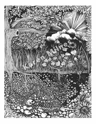 Skeleton Sun | Karenmilnes