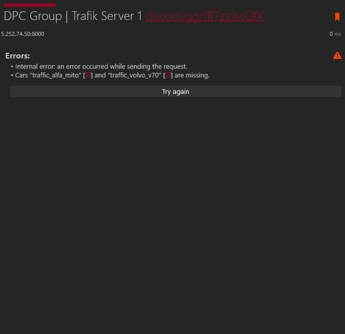 trafik modum eksik | DPC GROUP - AC