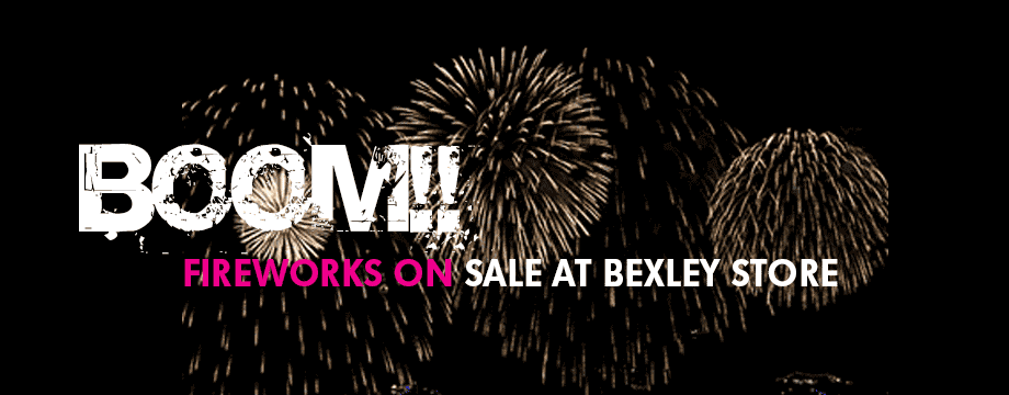 Stock up on Fireworks...