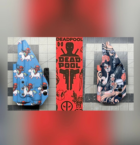 JMFD Customs IWB Kydex Holster for Sig-Deadpool/Las Elegantes-CHOOSE ...