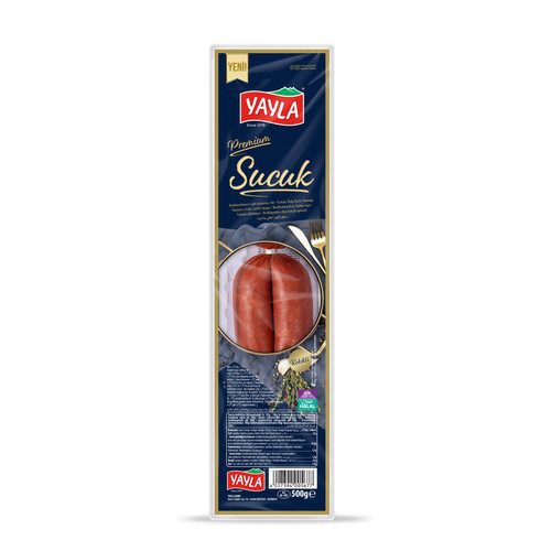 Yayla Premium Knoflook Worst / Sucuk 500g | Beyço Food