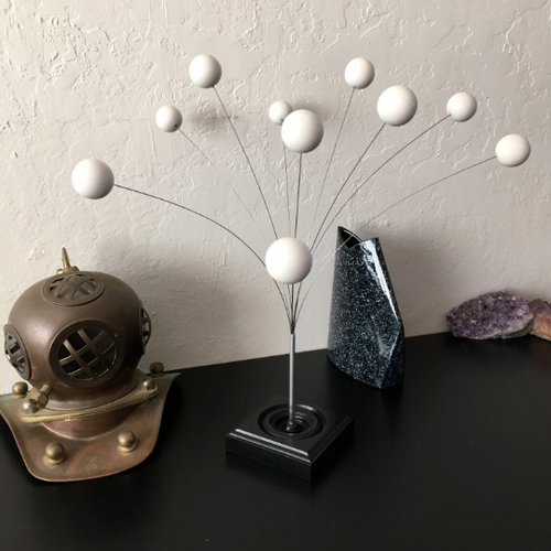 Atomic KINETIC Pop Art SCULPTURE Glow-In-The-Dark Mid Modern Vintage ...