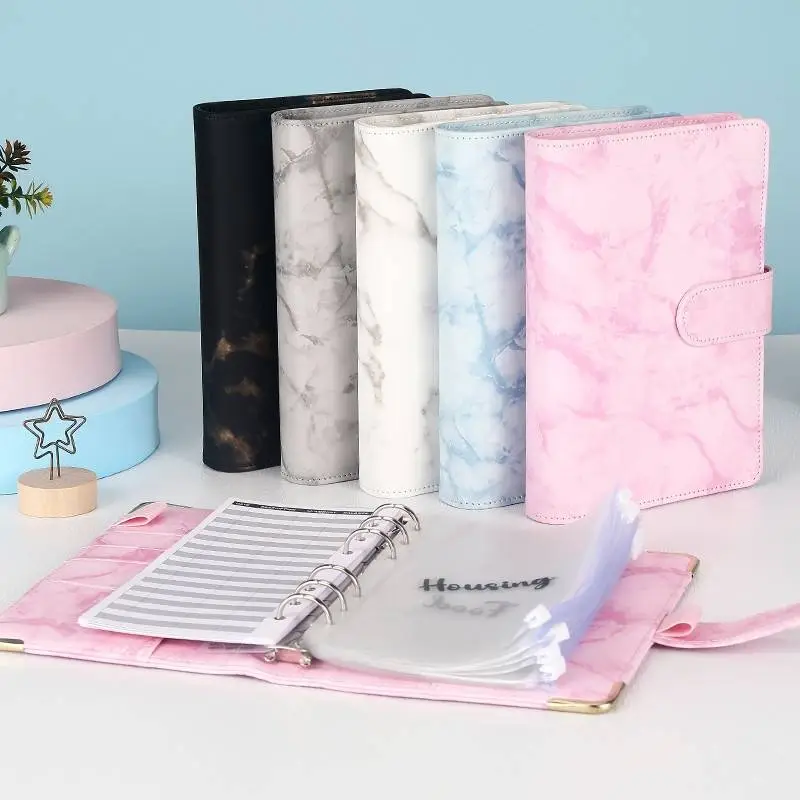 A5 Marble Budget Binders | Simply Yours