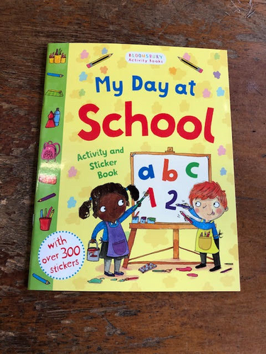 My Day at School Sticker and Activity Book | Children's Bookshop