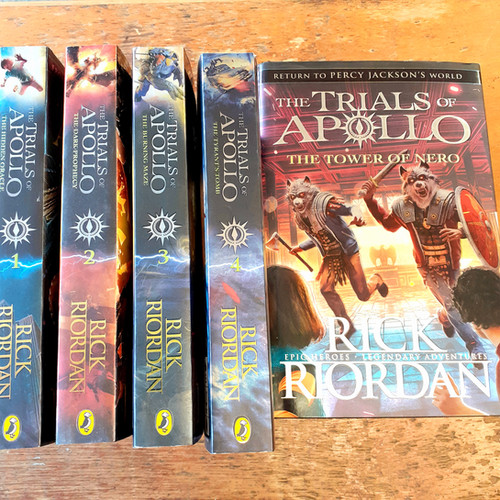 The Trials of Apollo Series | Rick Riordan | Children's Bookshop
