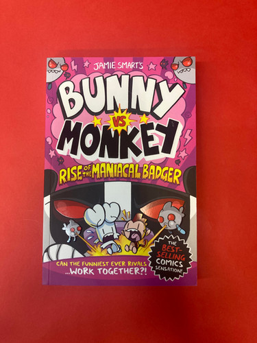 Bunny vs Monkey | Jamie Smarts | Children's Bookshop