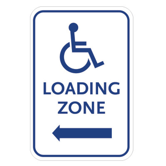 Handicap Loading Zone Sign | chilis
