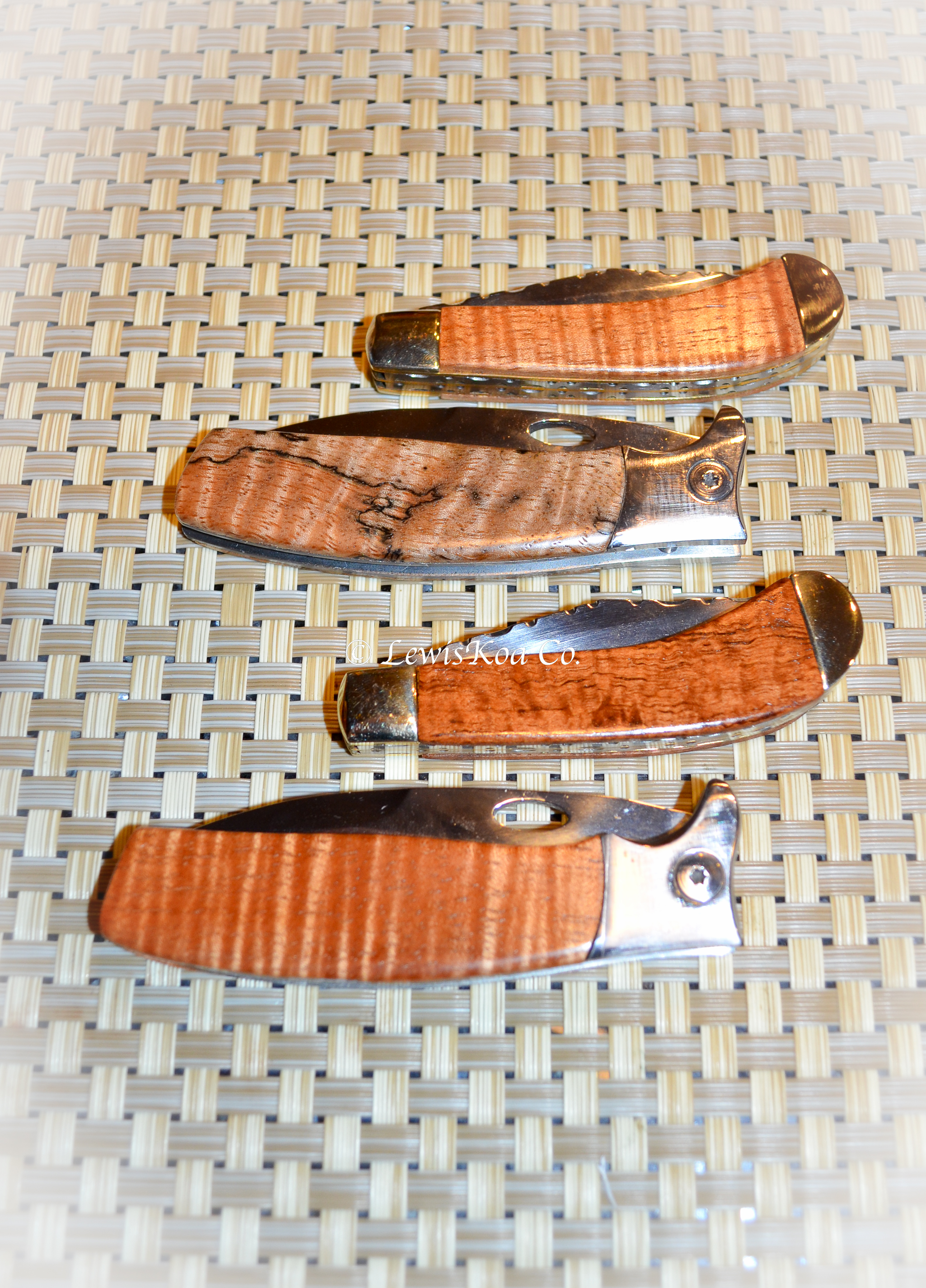LewisKoa Co. | Koa Knife Collection