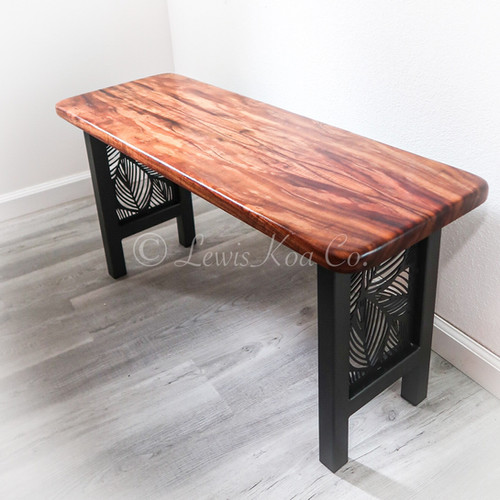 Modern Koa Bench | LewisKoa Co.