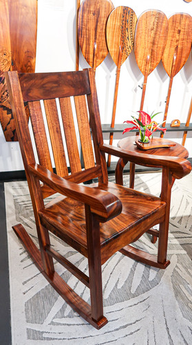 Queen Liliuokalani Rocking Chair | LewisKoa Co.