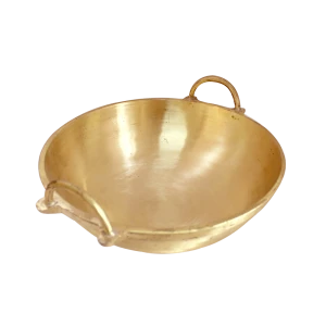 Kerala Cheenachatty Heavy Flat Bottom Kadhai/Woks for Cooking Food ...