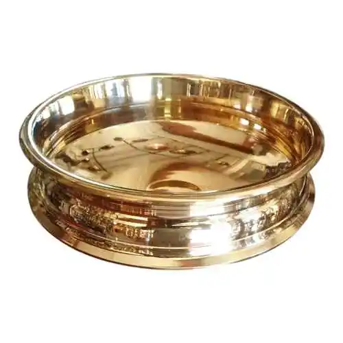 Polished Otturuli Bronze Uruli for Cooking Utensils | Heribay