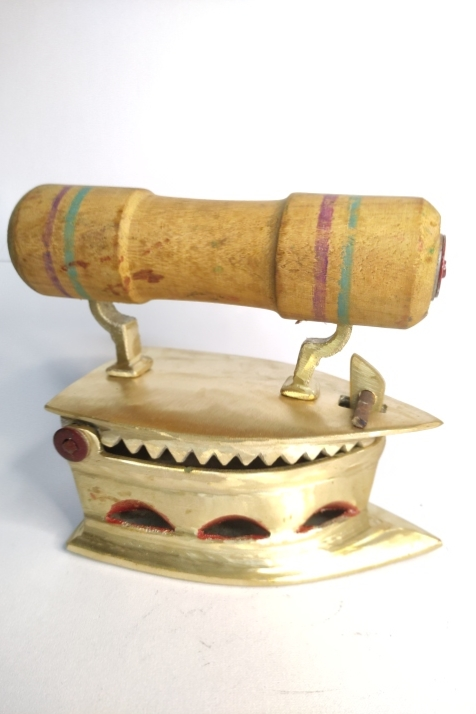 Iron Box Brass Metal Charcoal Traditional | Heribay