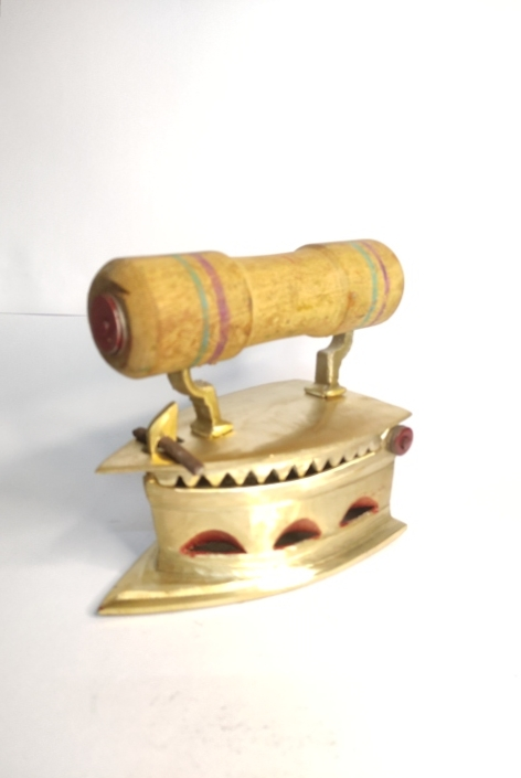 Iron Box Brass Metal Charcoal Traditional | Heribay