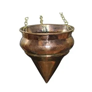 Shiv Linga Copper Dhara Patra Abhisheka Arti Water Pitcher | Heribay