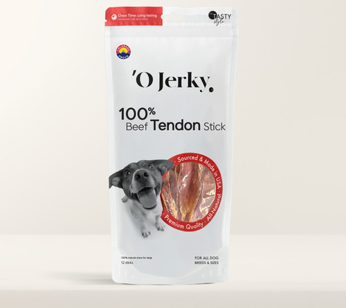 100% Beef Tendon Stick for dogs: High-Protein & Joint-Supporting 'O ...