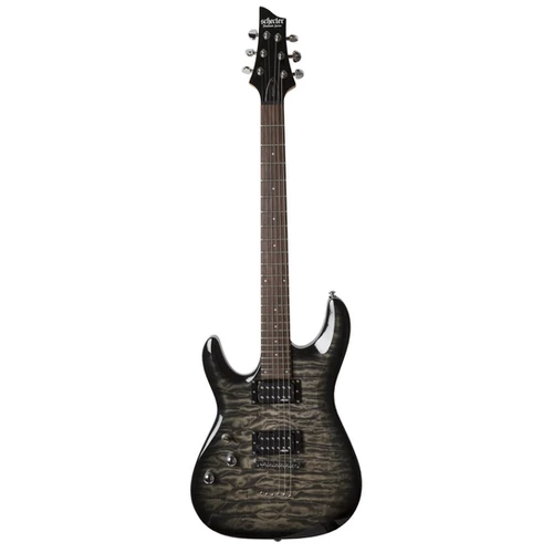 Schecter C-6 Plus Lefty (Charcoal Burst) | Lynchburg Music
