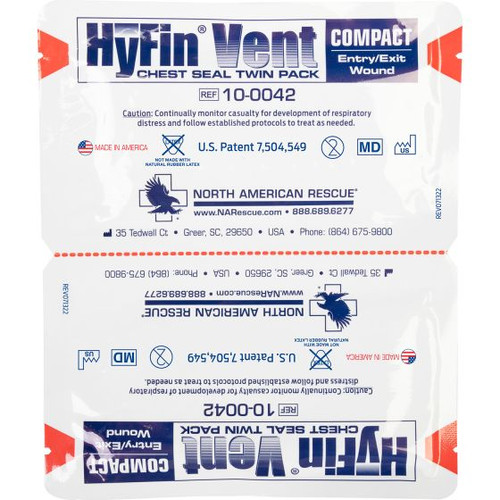 HYFIN VENT COMPACT CHEST SEAL TWIN PACK | Hollwood CPR