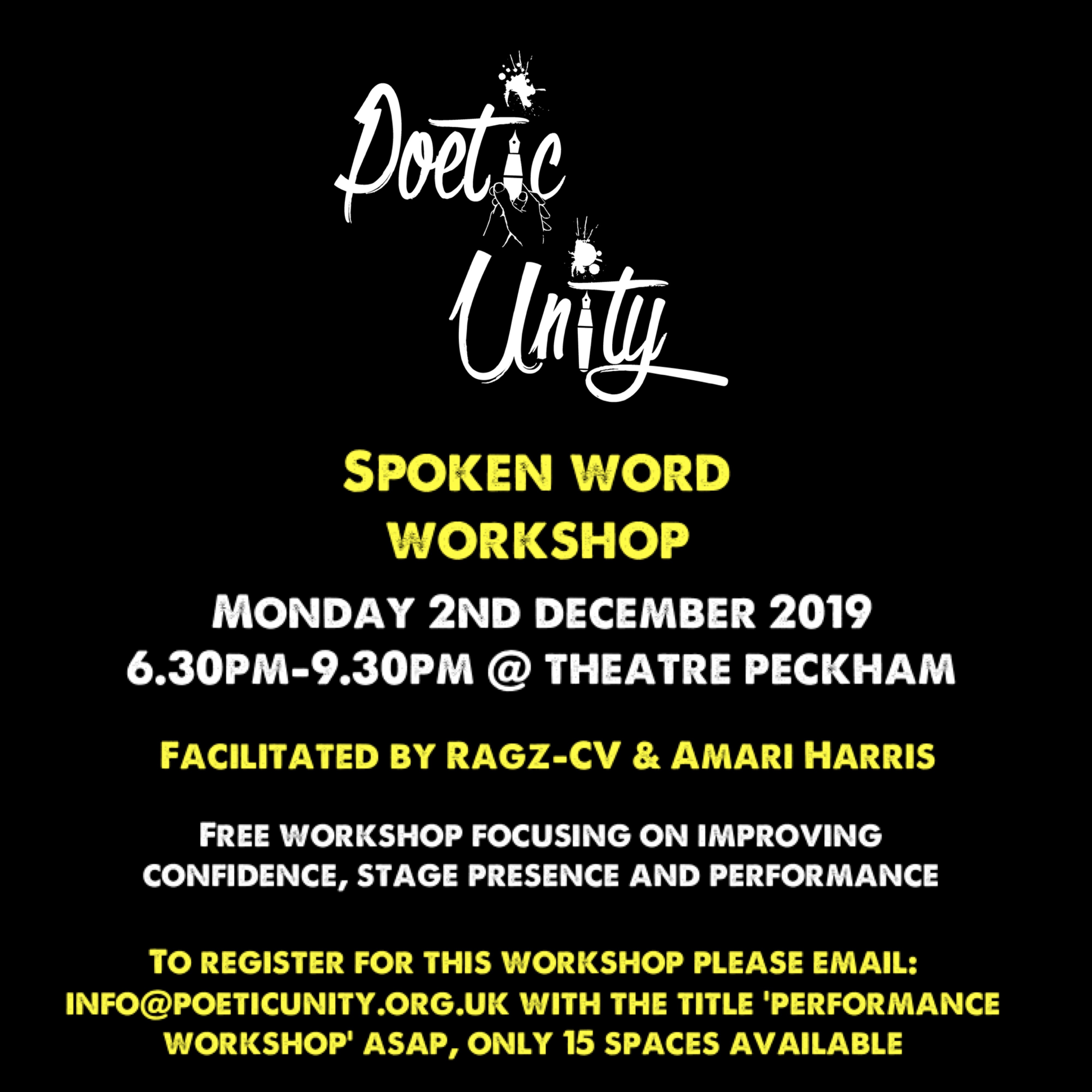 Poetic Unity | EVENTS