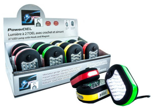 PowerDel 27 LED Light W/Hook & Magnet - Assorted Colors | OLEGO ...