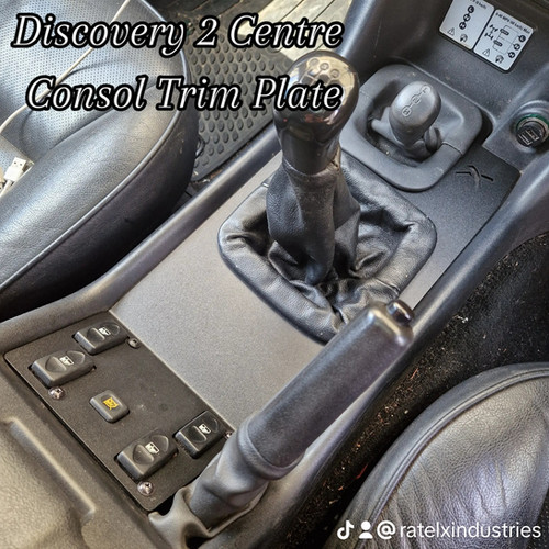 Discovery 1 & 2 Center Console Trim Plate and Switch Bezel | Ratel-X ...