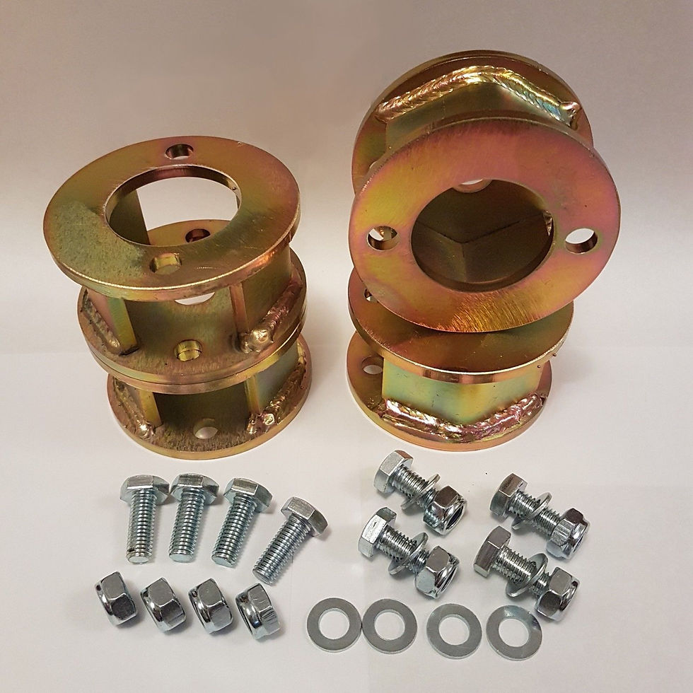 Land Rover Defender 90 110 Discovery 1 RRC 50mm 2" inch lift Block Kit