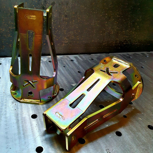 Defender Xtreme Shock Turrets Std Height 90/110/130 Yellow | Ratel-X ...