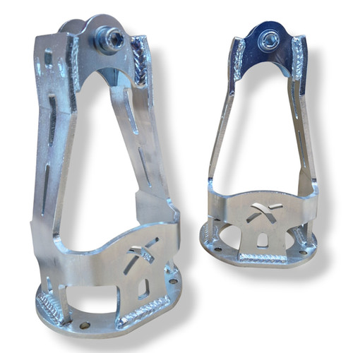 Disco 2 Xtreme Front Shock Turrets - Yellow | Ratel-X Industries