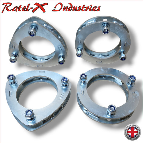 LAND ROVER FREELANDER 1 ONE 30mm COIL SPRING SPACER BLOCKS (set of 4)