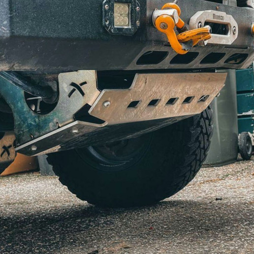 Discovery 2 Heavy Duty Alloy Steering Guard - Low Profile (Td5 & V8 ...