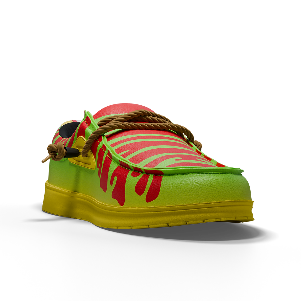 Pop Culture Nostalgia Footwear | Thom Bulman's Bull Airs | Cortland ...