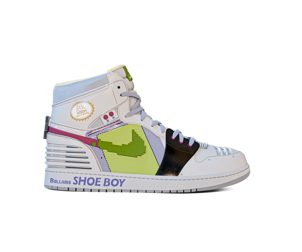 Pop Culture Nostalgia Footwear | Thom Bulman's Bull Airs | Cortland ...