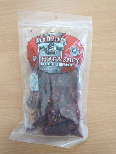 Old Trapper Hot & Spicy Beef Jerky, 12 - 10 oz. Bags | Liberty Deli