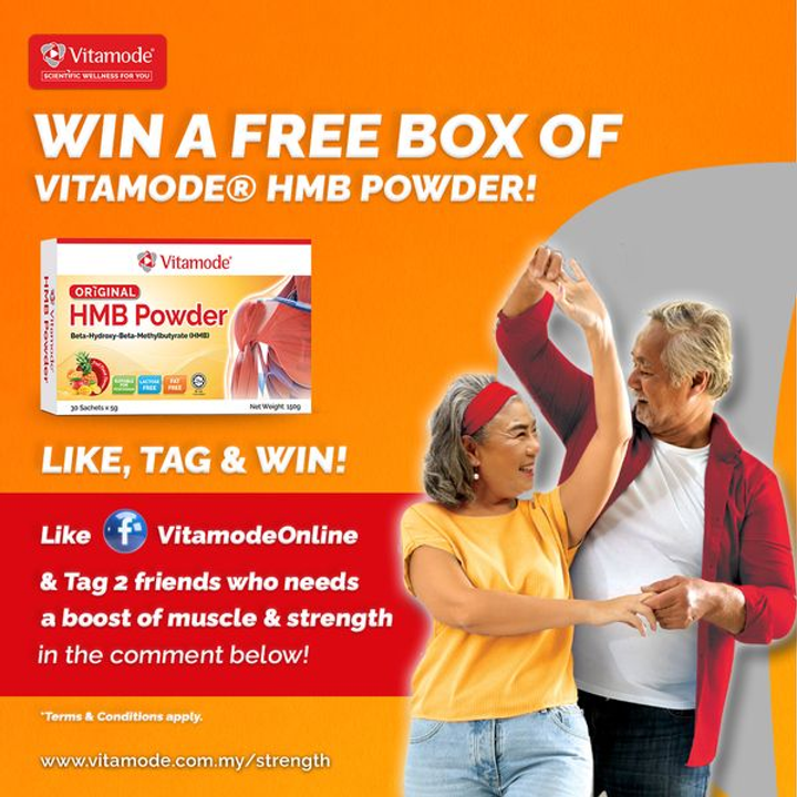 Win a Free Box of Vitamode® HMB Powder