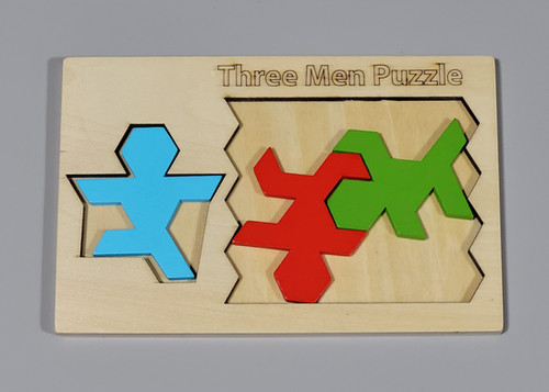 Three Men Puzzle | Palmetto Puzzleworks