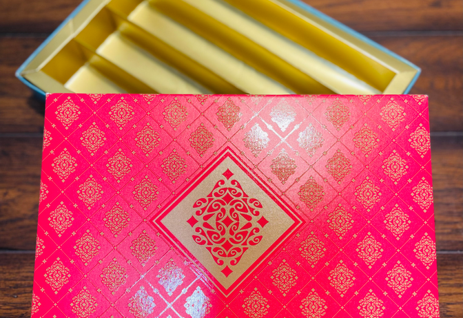 Elegant Mithai Box (1Kg Box) | niksweets.com