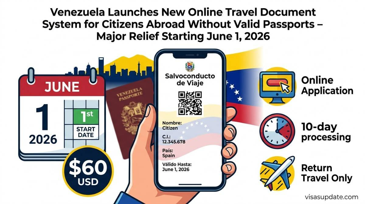 Venezuela Launches New Online Travel Document System for Citizens ...