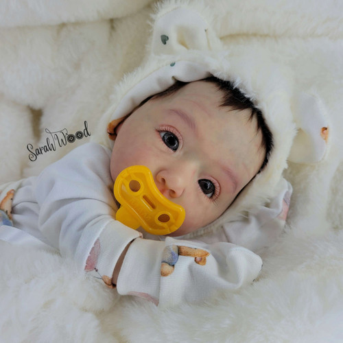 Micro preemie pacifiers for 8" to 14" | SarahWoodCollection