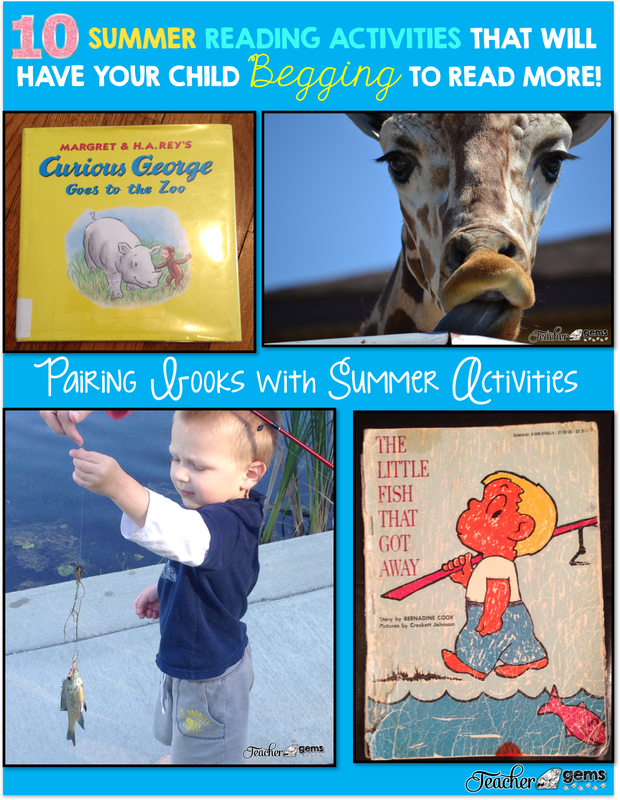10 Summer Reading Activities that will have your Child Begging to Read ...