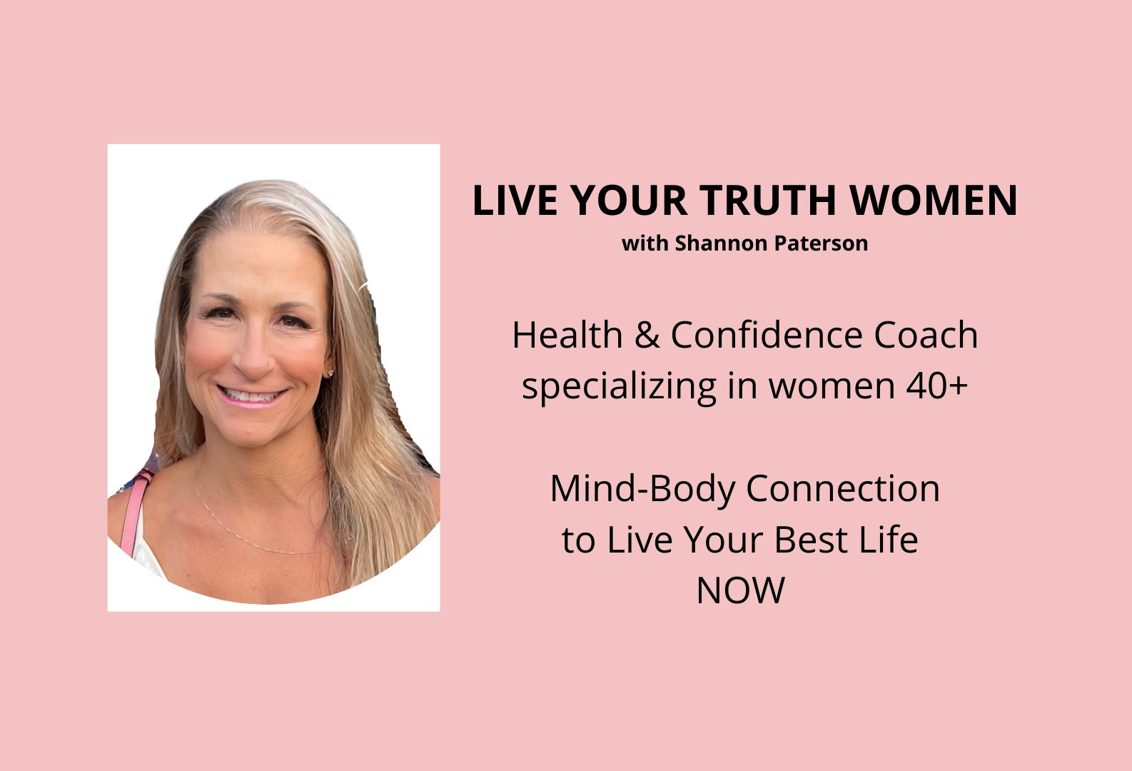 Health & Confidence Coach for Women | Live Your Truth
