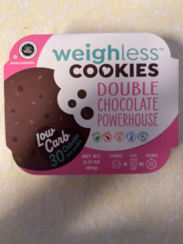 Double Chocolate Powerhouse Cookies (1 Pack of 6 Cookies ...